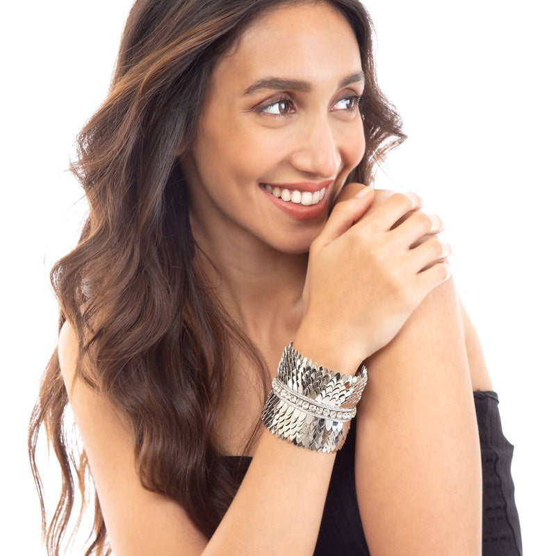 Gigi Handmade Bracelet | Embroidered Accessory - Deepa Gurnani