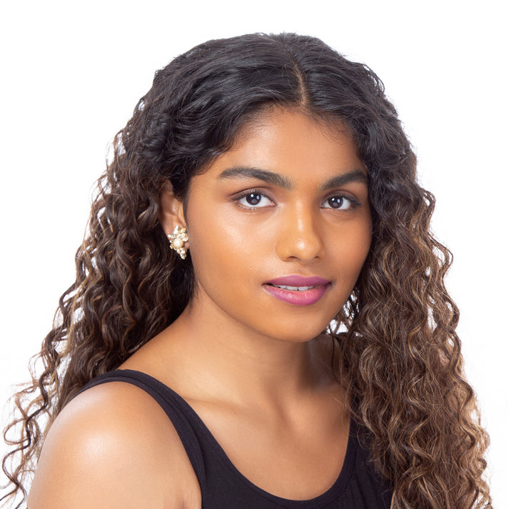 Handmade Sahana Earrings | Lightweight Jewelry – Deepa Gurnani